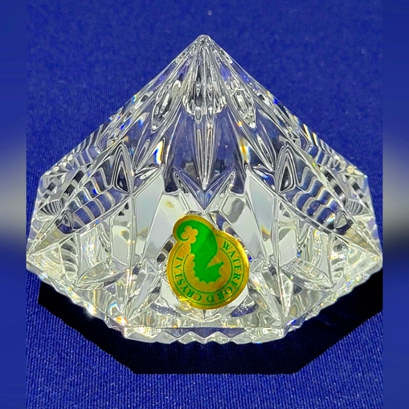 Waterford Crystal | Art | Waterford Crystal Octagonal Pyramid Triangle ...